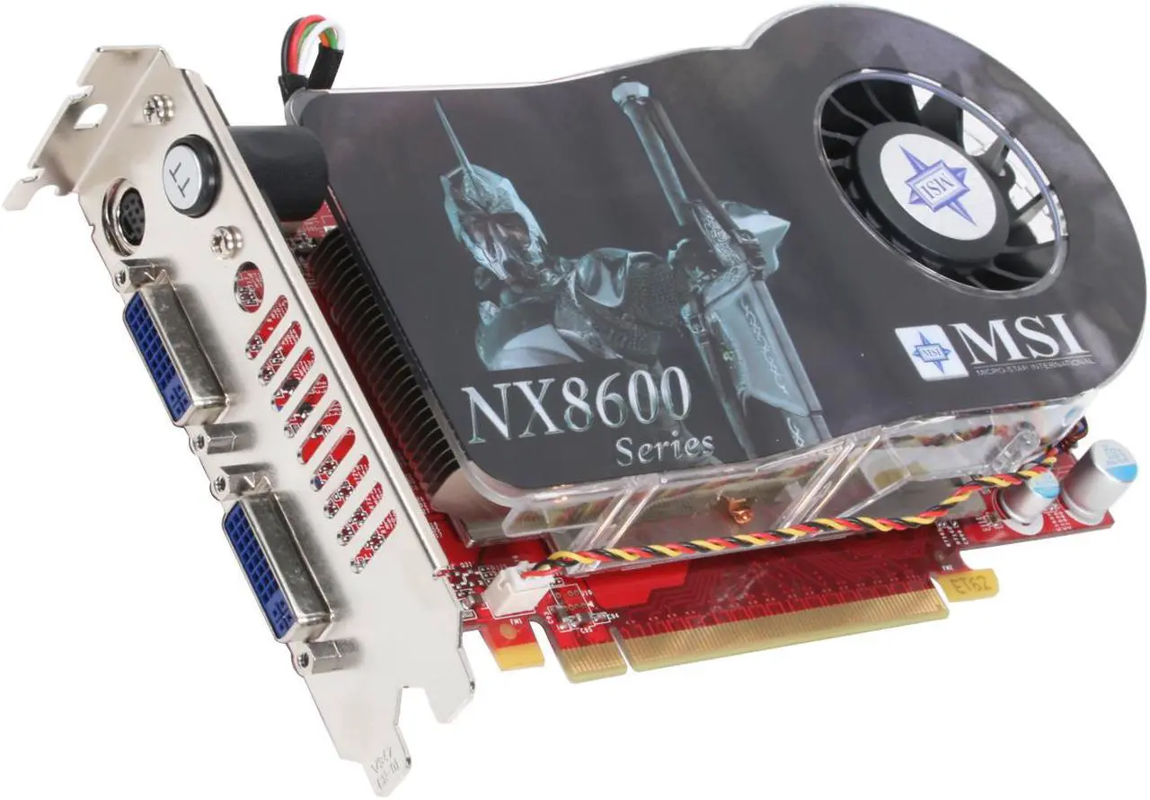 MSI GeForce 8600 GT Graphics Card NX8600GT Twin Turbo - Newegg.com