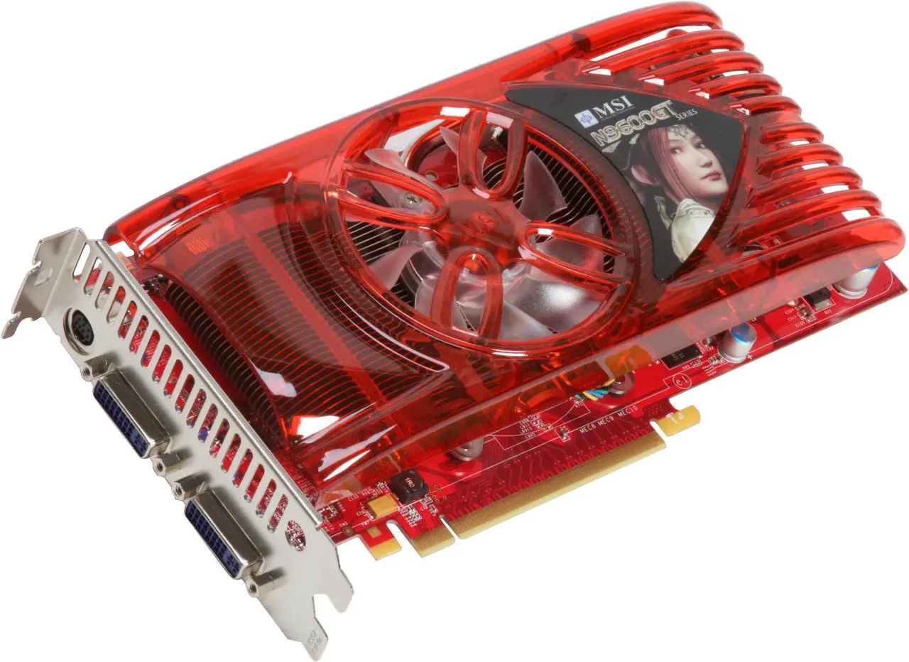 MSI GeForce 9600 GT Graphics Card N9600GT-T2D512 - Newegg.com