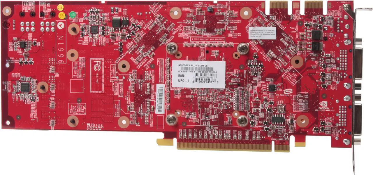 MSI GeForce 9800 GTX+ Video Card N9800GTX Plus-512M OC - Newegg.com
