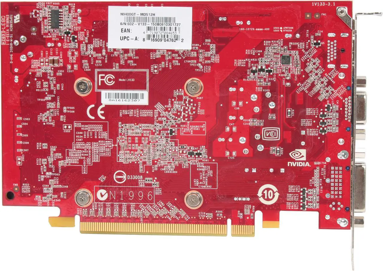 MSI GeForce 9400 GT Graphics Card N9400GT-MD512H - Newegg.com
