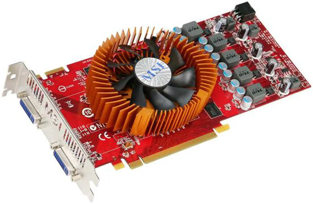 MSI Radeon HD 4850 Graphics Card R4850-2D1G OC - Newegg.com