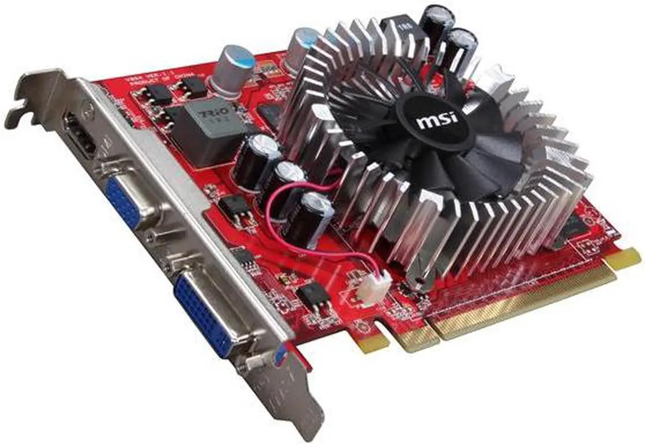 MSI GeForce GT 240 Graphics Card VN240GT-MD1G - Newegg.com