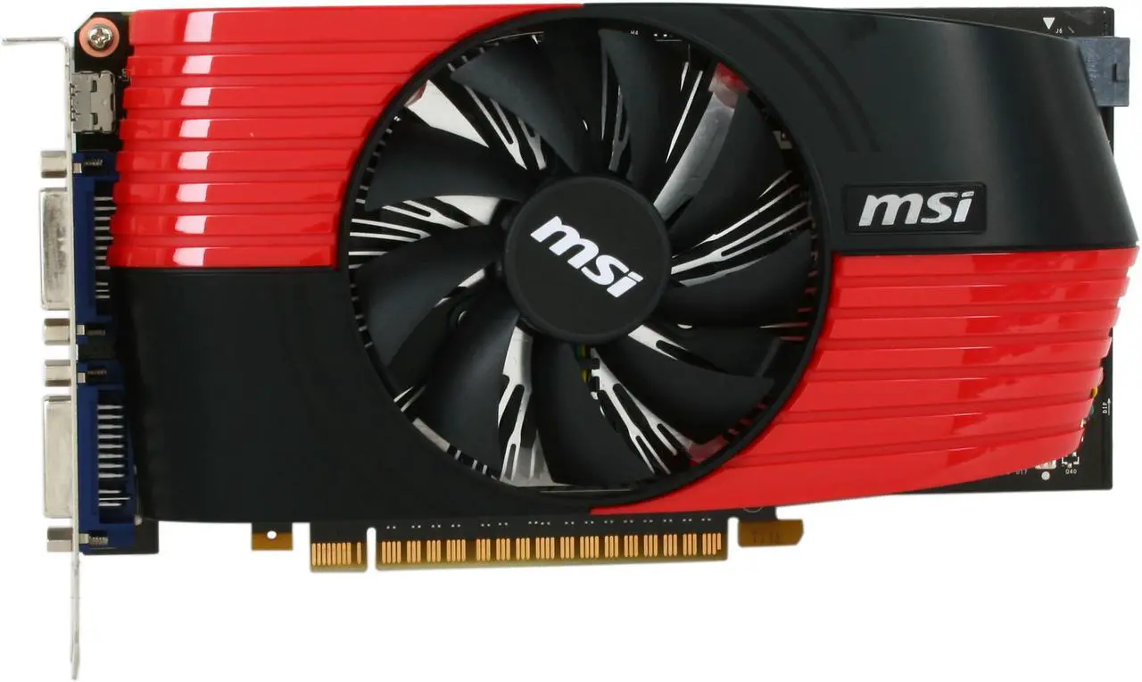 MSI GeForce GTS 450 (Fermi) Graphics Card N450GTS-M2D1GD5/OC - Newegg.com