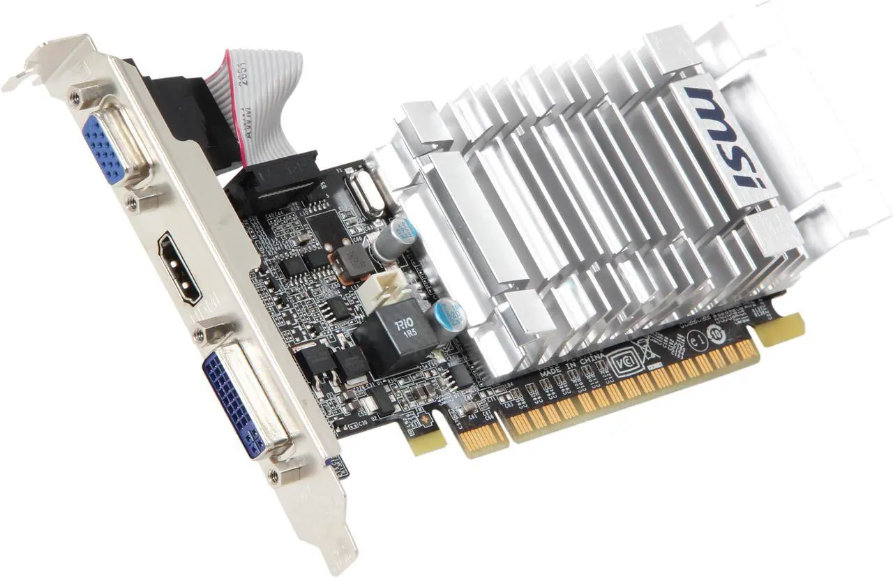 Refurbished: MSI GeForce 8400 GS Video Card N8400GS-MD1GD3H/LP - Newegg.com