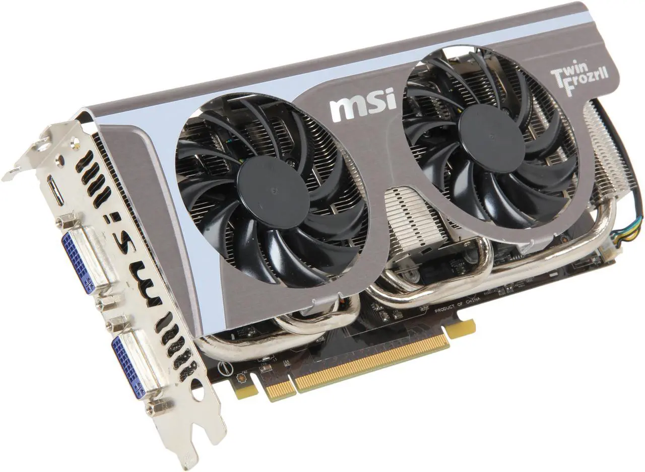 Refurbished: MSI GeForce GTX 560 Ti (Fermi) Graphics Card N560GTX-Ti Twin Frozr II/OC - Newegg.com