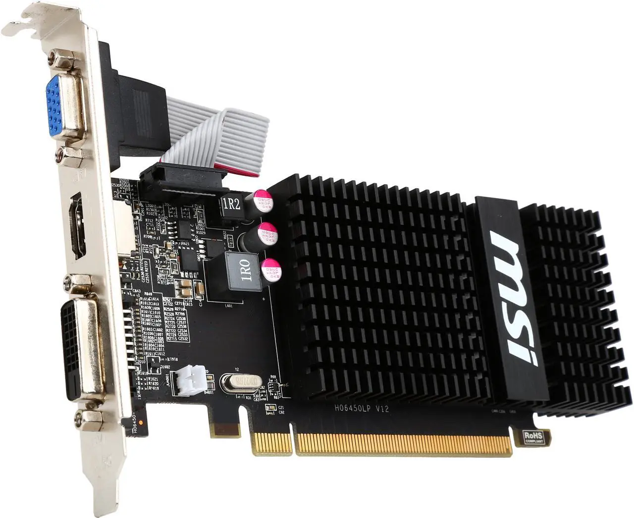 Refurbished: MSI Radeon R5 230 R5 230 2GD3H LP-R Video Card Certified ...
