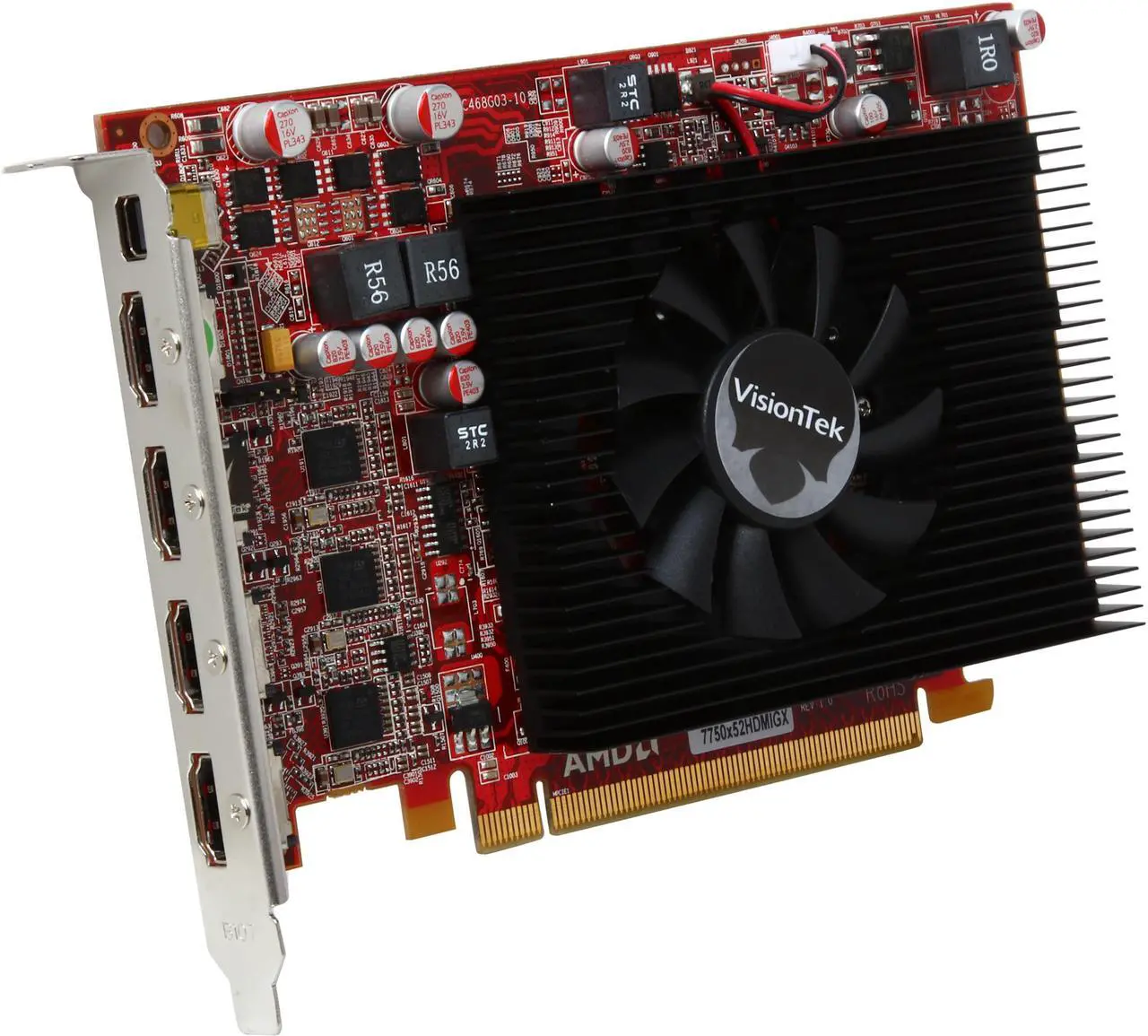VisionTek Radeon 7750 2GB GDDR5 5M (4 x HDMI, miniDP) (900690) - Newegg.ca