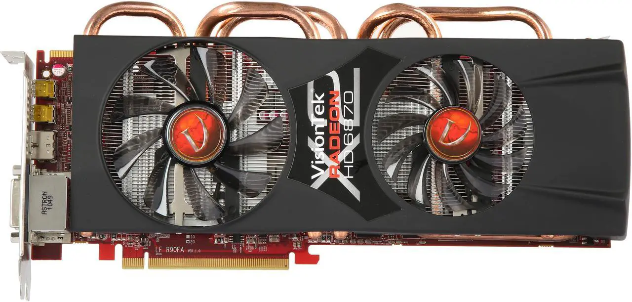 Refurbished: VisionTek Radeon HD 6870 x2 Graphics Card 400799 - Newegg.com
