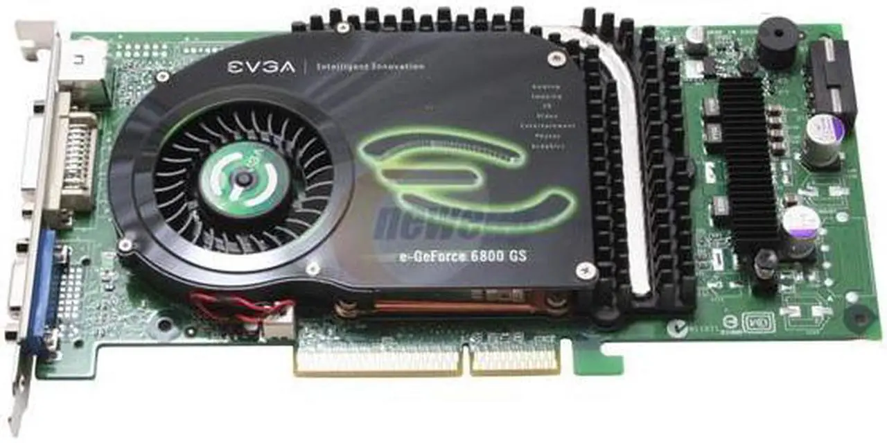 EVGA GeForce 6800GS Graphics Card 256-A8-N387-TX - Newegg.com