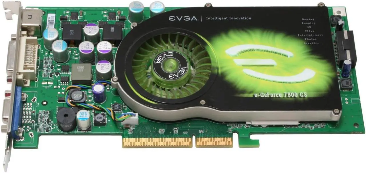 Refurbished: EVGA GeForce 7800GS Graphics Card 256-A8-N506-RX - Newegg.com