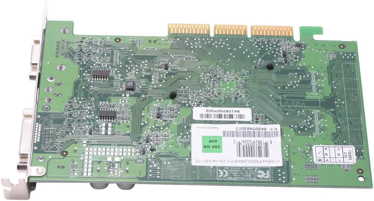 EVGA GeForce FX 5200 Graphics Card 256-A8-N307-TX - Newegg.com