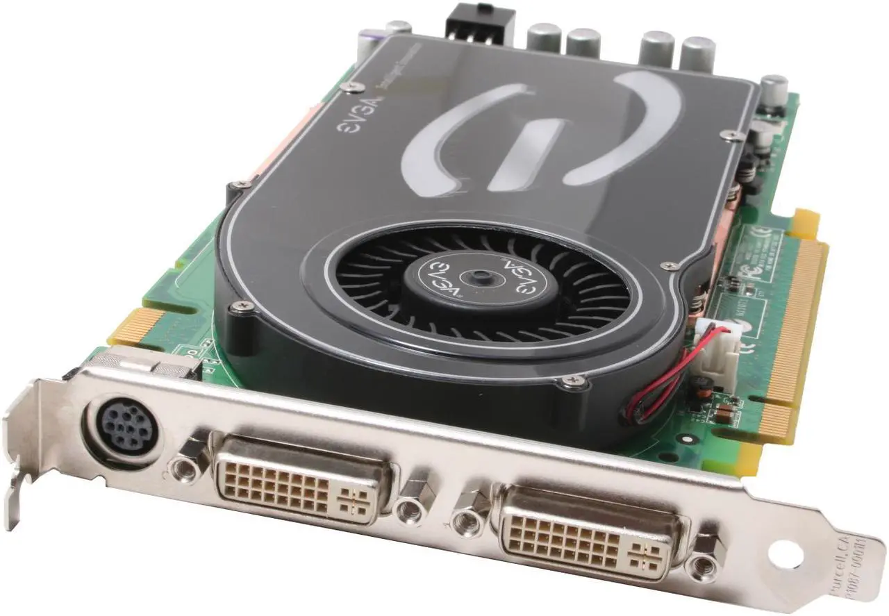 EVGA 256-P2-N516 GeForce 7800GT 256MB 256-bit GDDR3 PCI Express x16 SLI ...