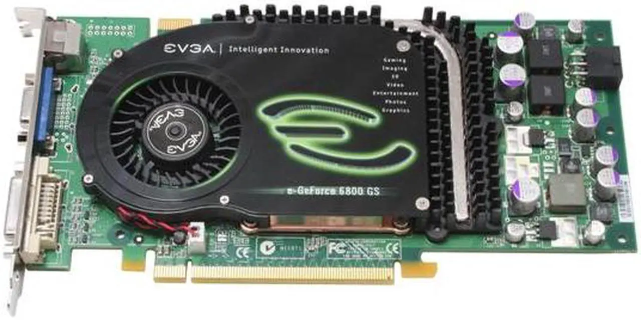 EVGA GeForce 6800GS Video Card 256-P2-N391-AX - Newegg.com