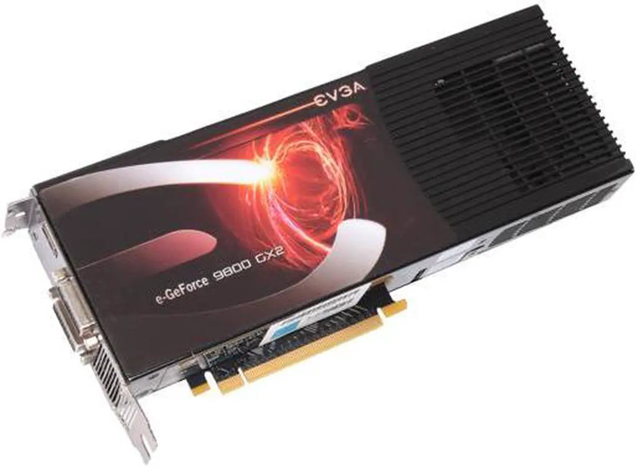 Refurbished: EVGA GeForce 9800 GX2 Video Card 01G-P3-N891-RX - Newegg.com
