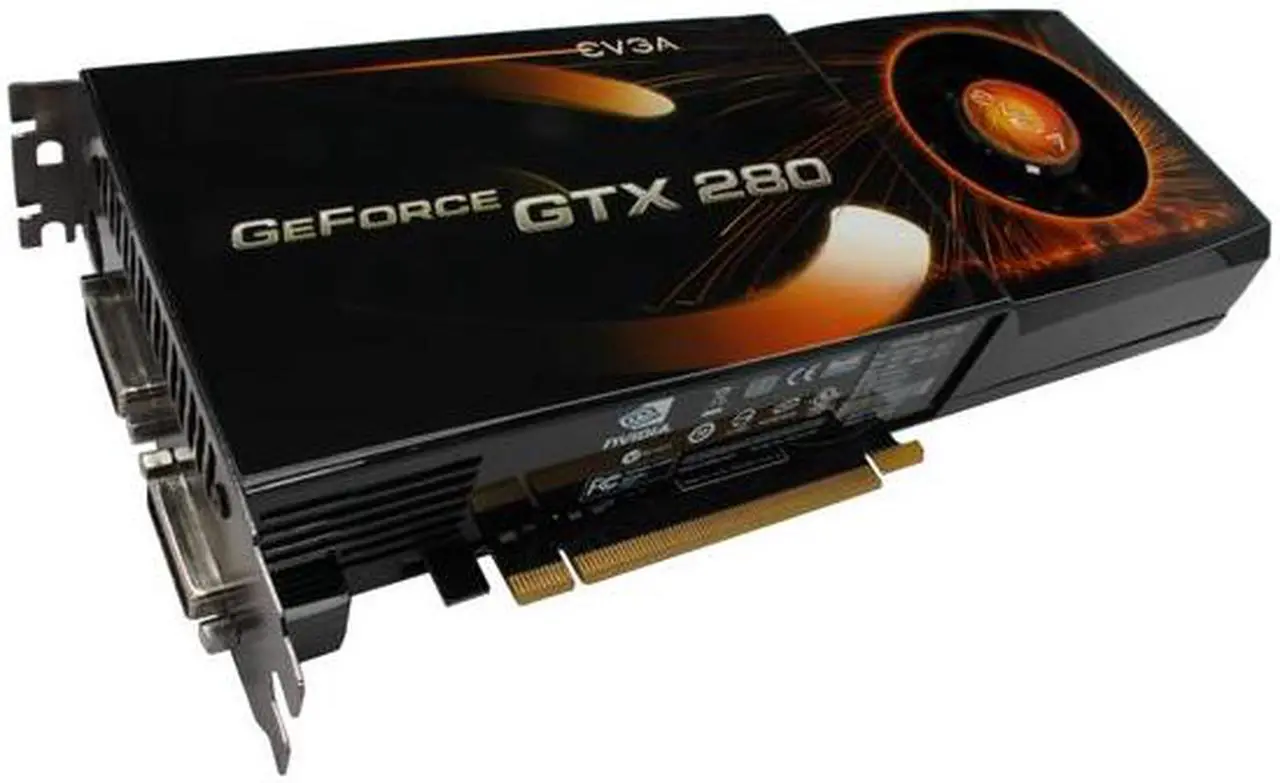 Refurbished: EVGA GeForce GTX 280 Graphics Card 01G-P3-1280-RX - Newegg.com