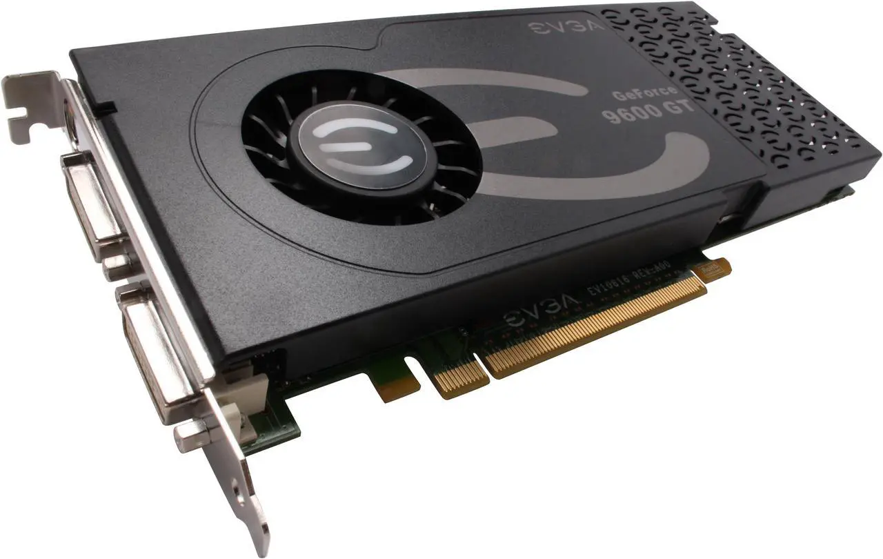 EVGA 512-P3-N866-TR GeForce 9600 GT Superclocked Edition 512MB 256-bit ...