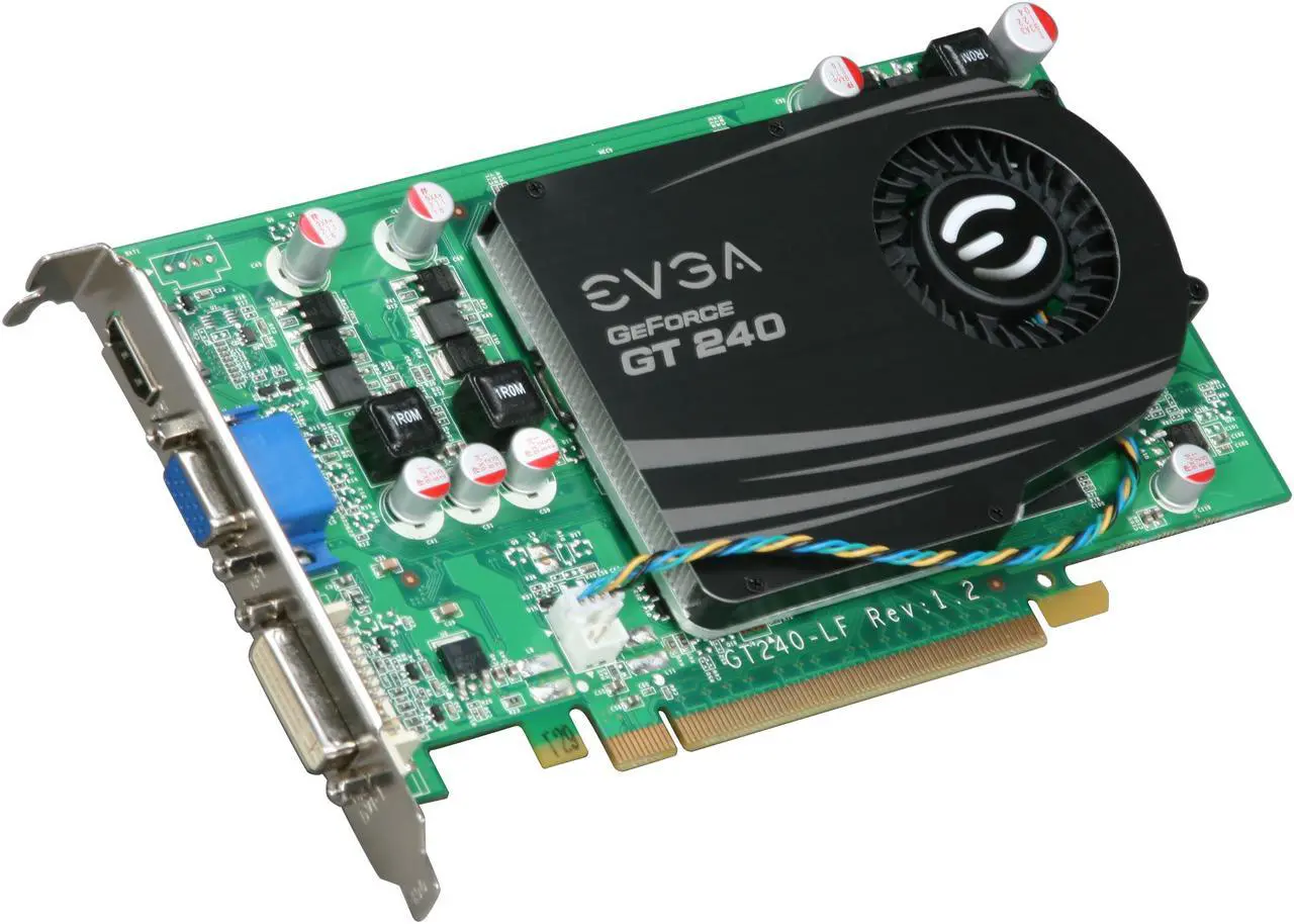 EVGA GeForce GT 240 Graphics Card 512-P3-1240-LR - Newegg.com