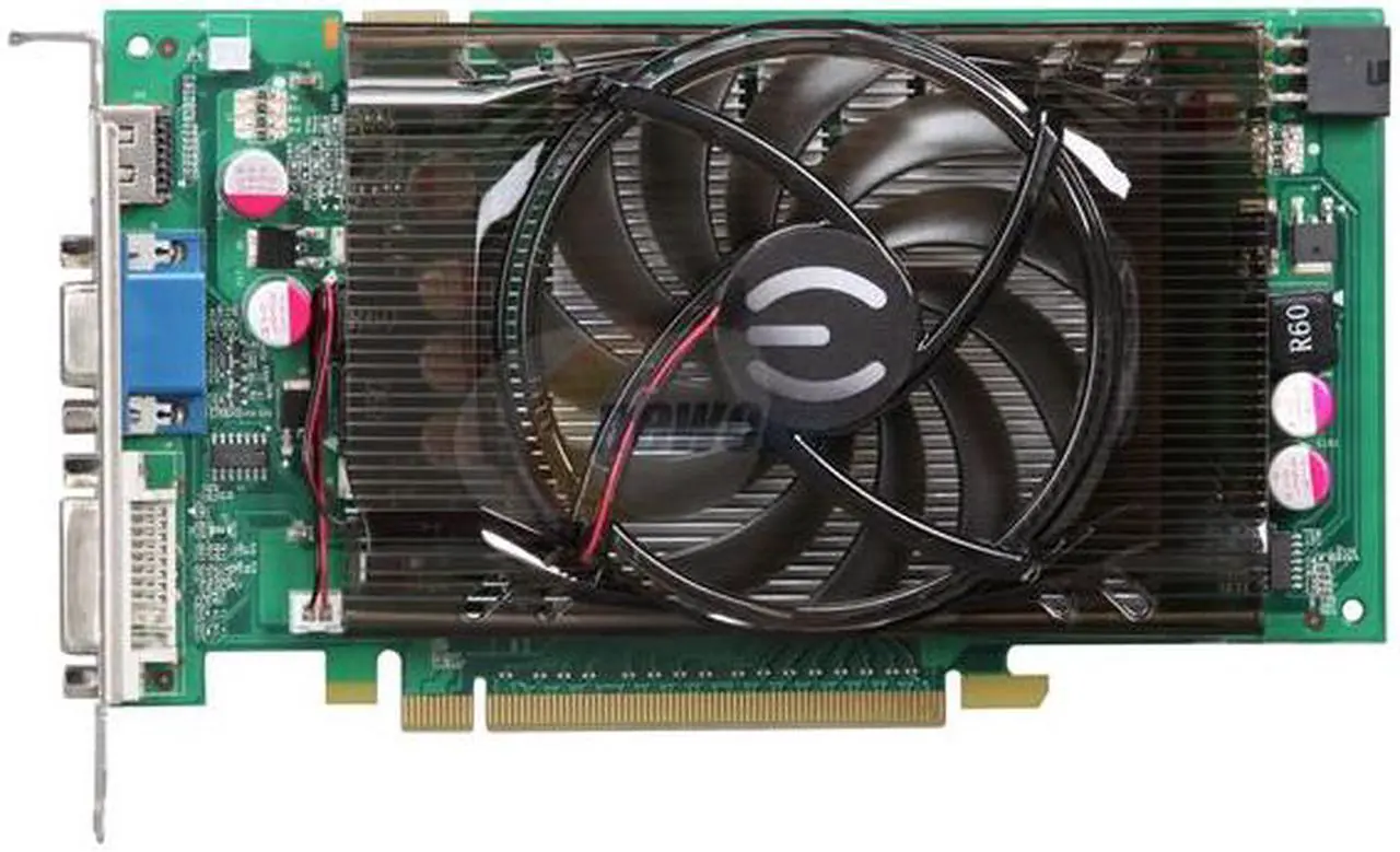 EVGA 512-P3-N987-TR GeForce 9800 GT HDMI 512MB 256-bit DDR3 PCI Express ...