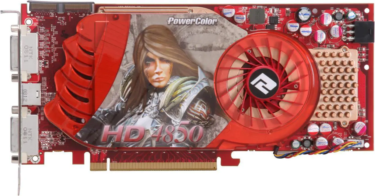 PowerColor Radeon HD 4850 Graphics Card AX4850 512MD3-H - Newegg.com