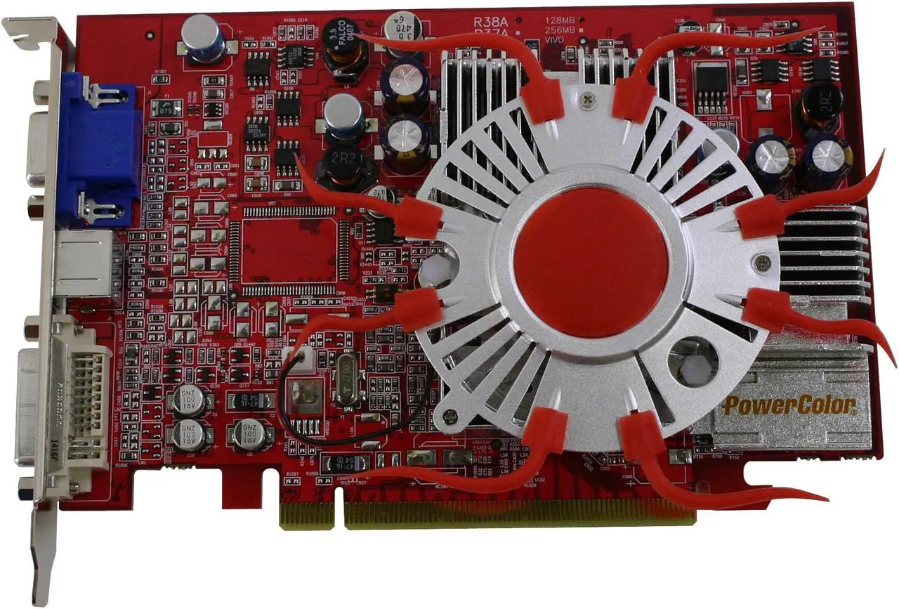 PowerColor Radeon X600XT Graphics Card R38A-TC3 - Newegg.com
