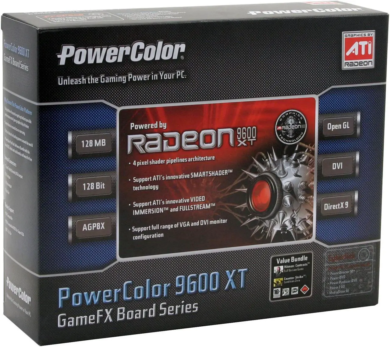 PowerColor Radeon 9600XT Graphics Card R96E-TC3 - Newegg.com