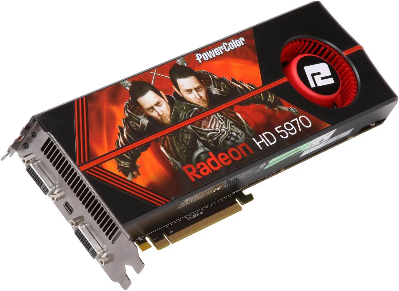 PowerColor Radeon HD 5970 (Hemlock) Graphics Card AX5970 2GBD5-MD ...