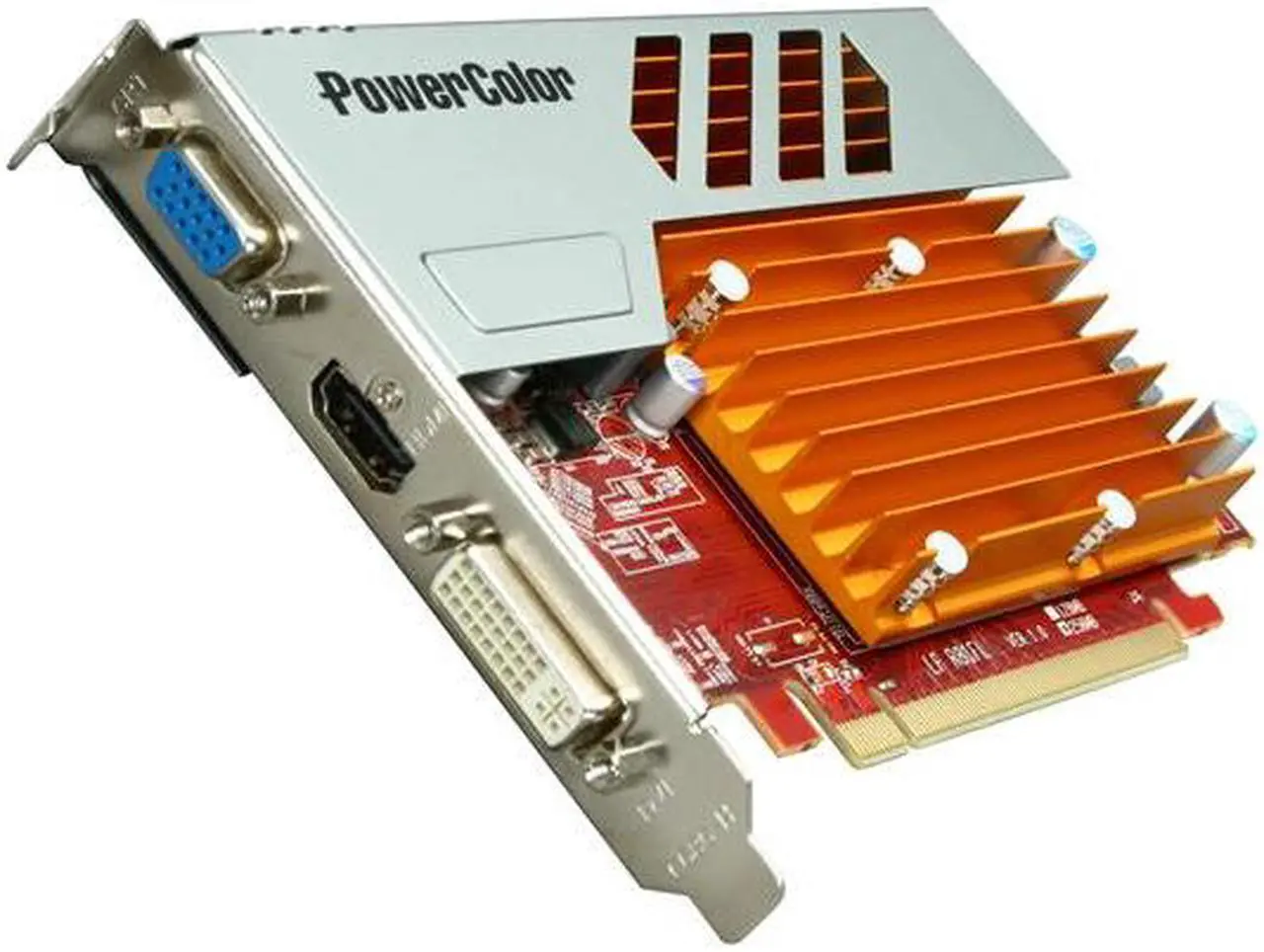 Open Box: PowerColor Go! Green Radeon HD 5450 Graphics Card AX5450 ...