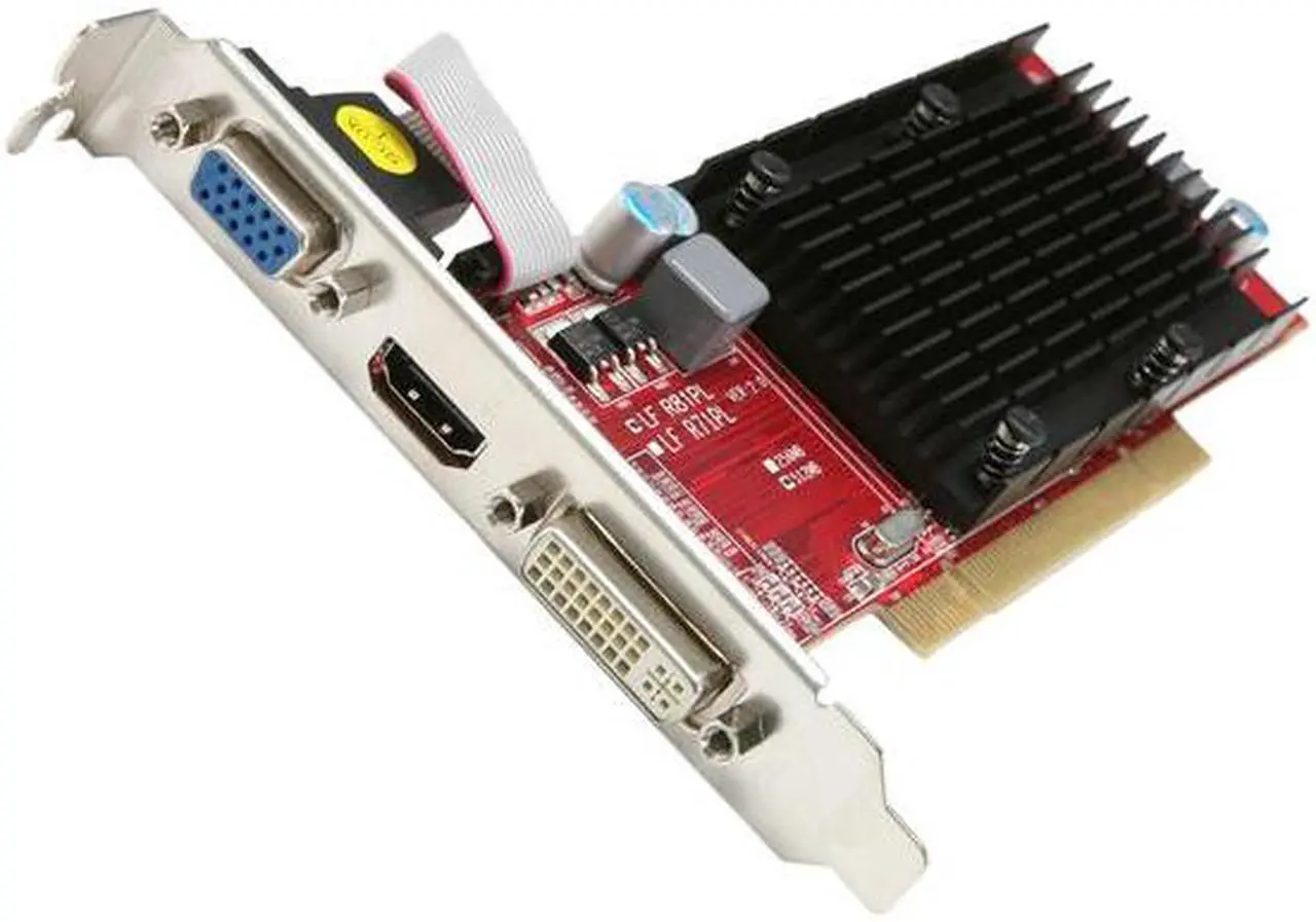 PowerColor Go! Green Radeon HD 5450 Graphics Card AP5450 512MD2-SH ...