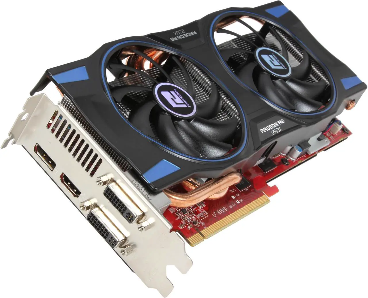 PowerColor Radeon R9 280X Video Card AXR9 280X 3GBD5-DHE - Newegg.com
