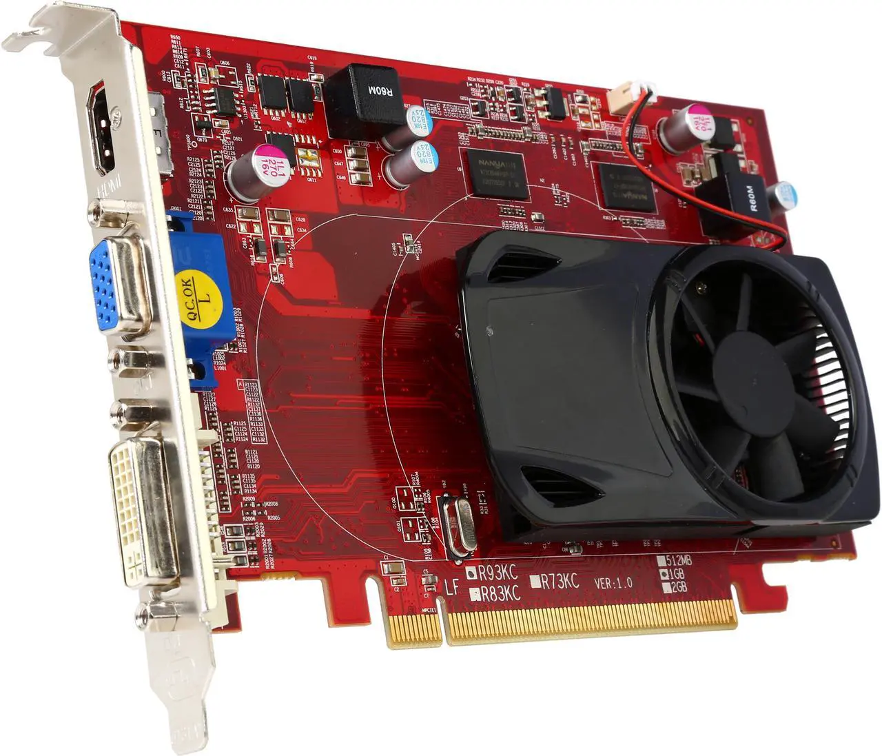 Refurbished: PowerColor Radeon HD 6570 Graphics Card AX6570 1GBK3-H ...