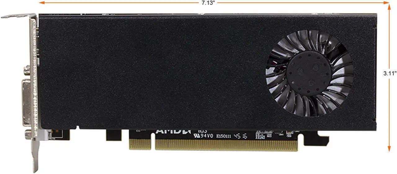 Open Box: PowerColor Radeon RX 550 Graphics Card AXRX 550 2GBD5-HLE ...