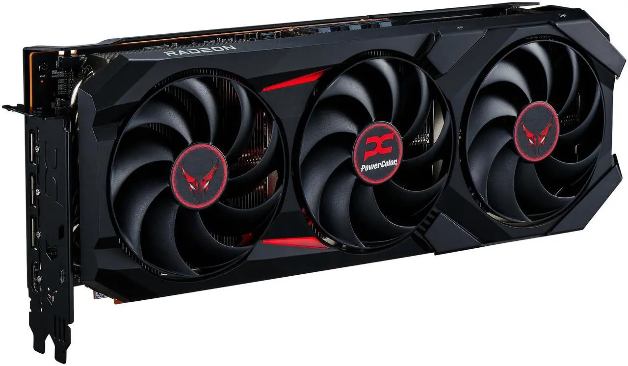 PowerColor RED DEVIL Radeon RX 9070 XT 16GB 256-Bit GDDR6 PCI Express 5 ...