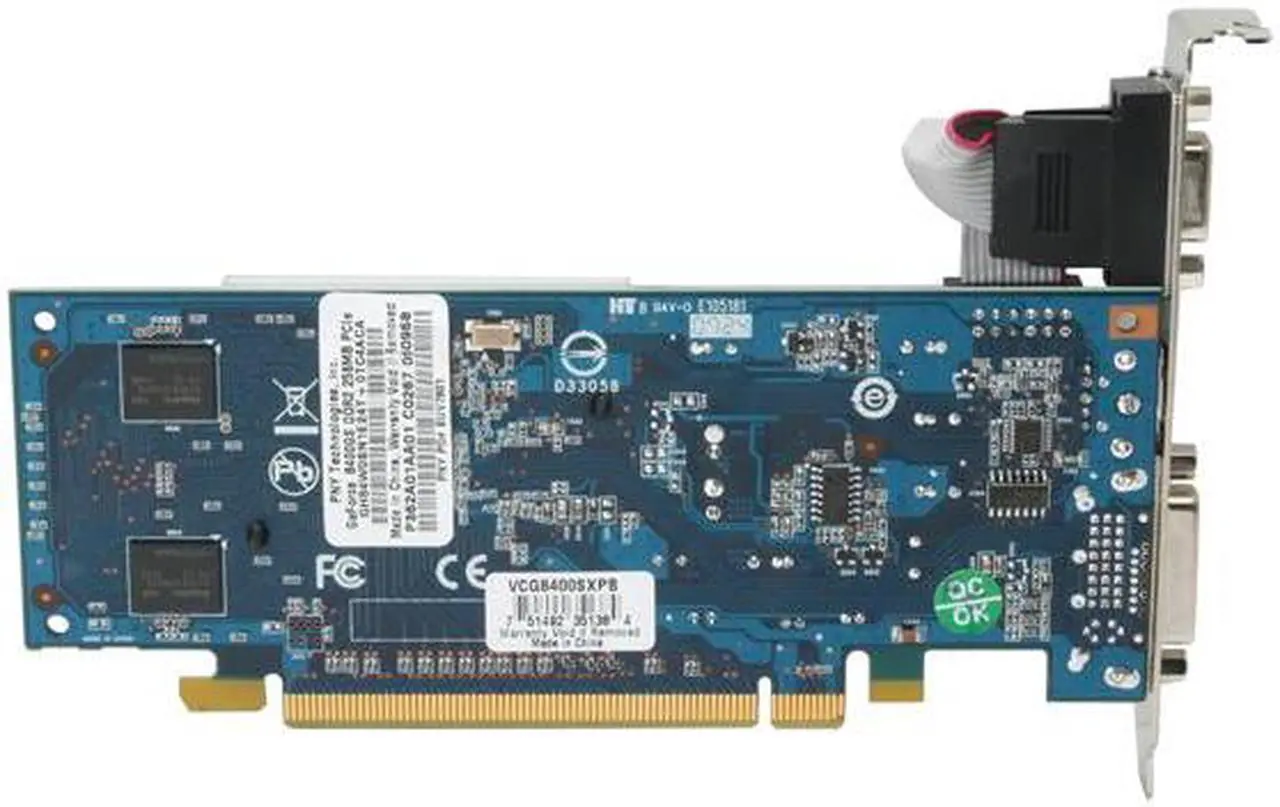PNY GeForce 8400 GS Graphics Card VCG8400SXPB - Newegg.com