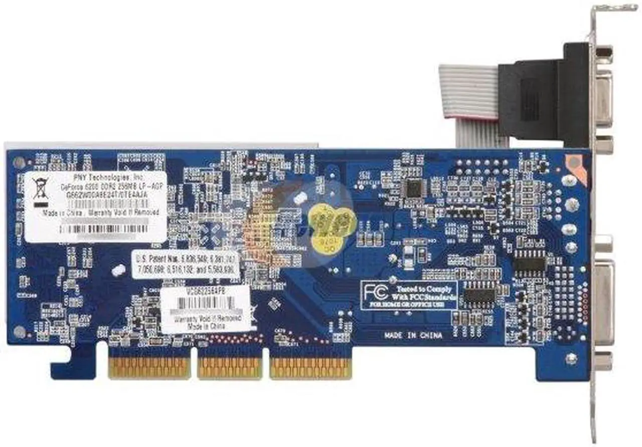 PNY GeForce 6200 Graphics Card VCG62256AEB - Newegg.com