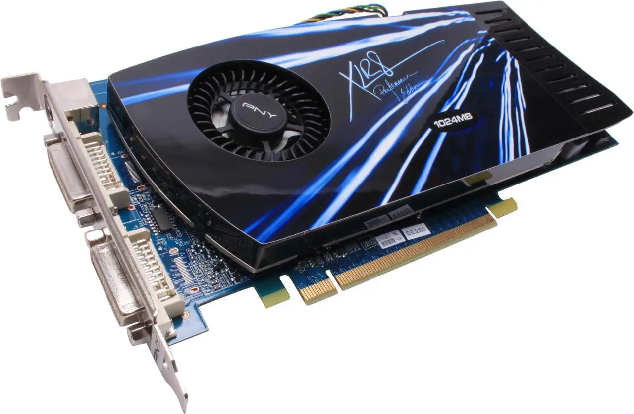 PNY VCG981024GXEB-FLB GeForce 9800 GT Hybrid Power 1GB 256-bit GDDR3 ...