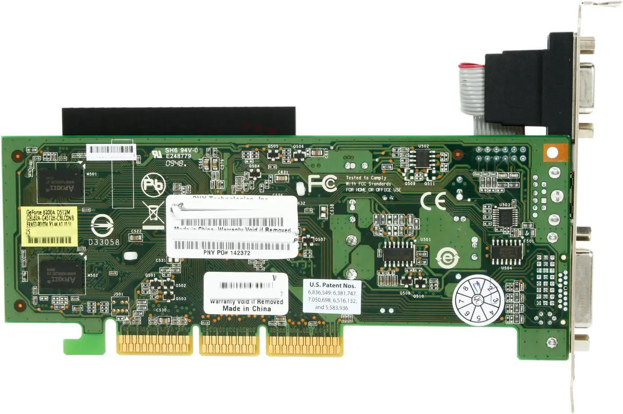 PNY GeForce 6200 Graphics Card VCG62512AEB - Newegg.com