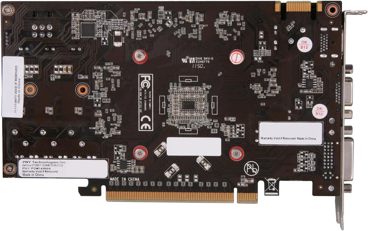 Refurbished: PNY GeForce GTX 550 Ti (Fermi) Video Card VCGGTX550TVXPB ...