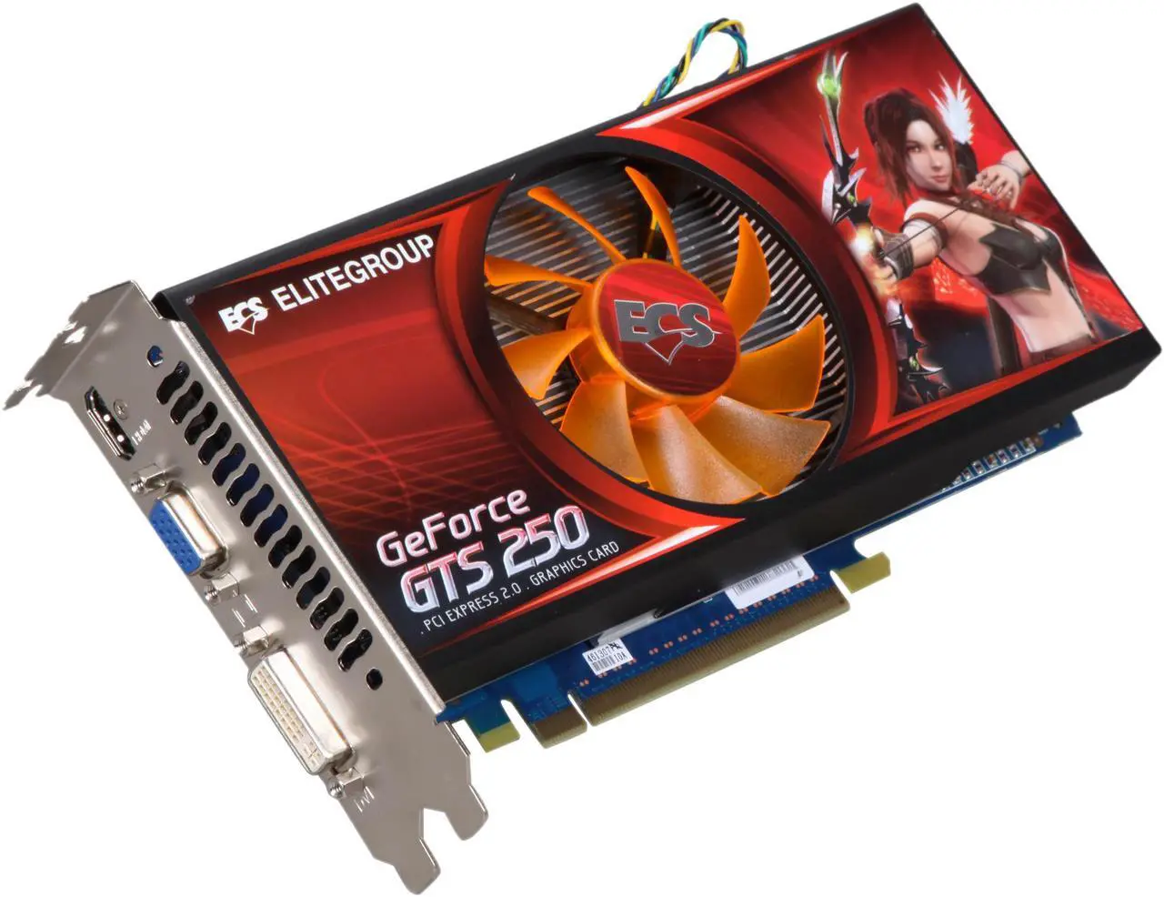 ECS GeForce GTS 250 Graphics Card NGTS250-512QX-F - Newegg.ca
