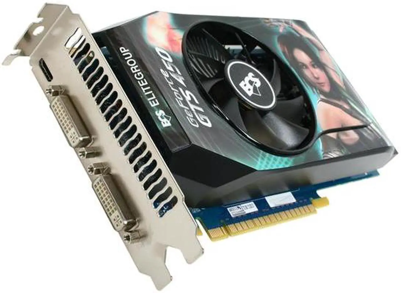 ECS GeForce GTS 450 (Fermi) Graphics Card NGTS450-1GPI-F1 - Newegg.com