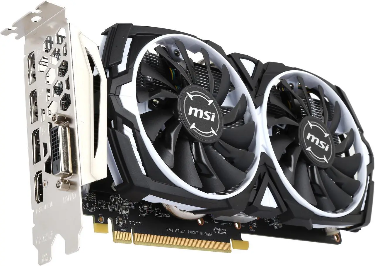Refurbished: MSI Radeon RX 470 Video Card Radeon RX 470 ARMOR 4G OC-R ...