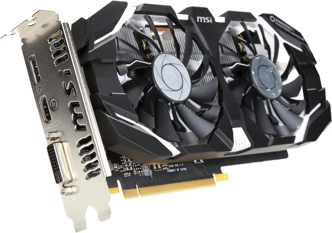 Open Box: MSI GeForce GTX 1060 Graphics Card GEFORCE GTX 1060 3GT OC ...