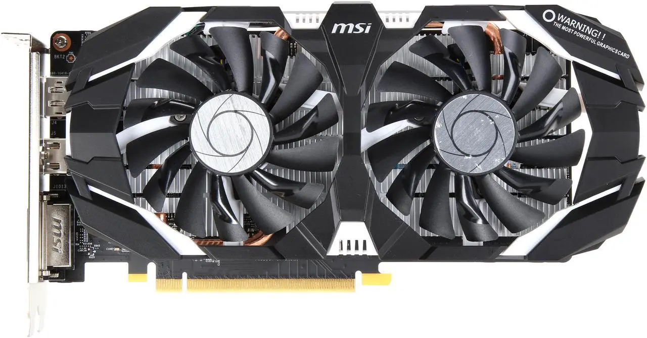Open Box: MSI GeForce GTX 1060 Graphics Card GEFORCE GTX 1060 3GT OC ...