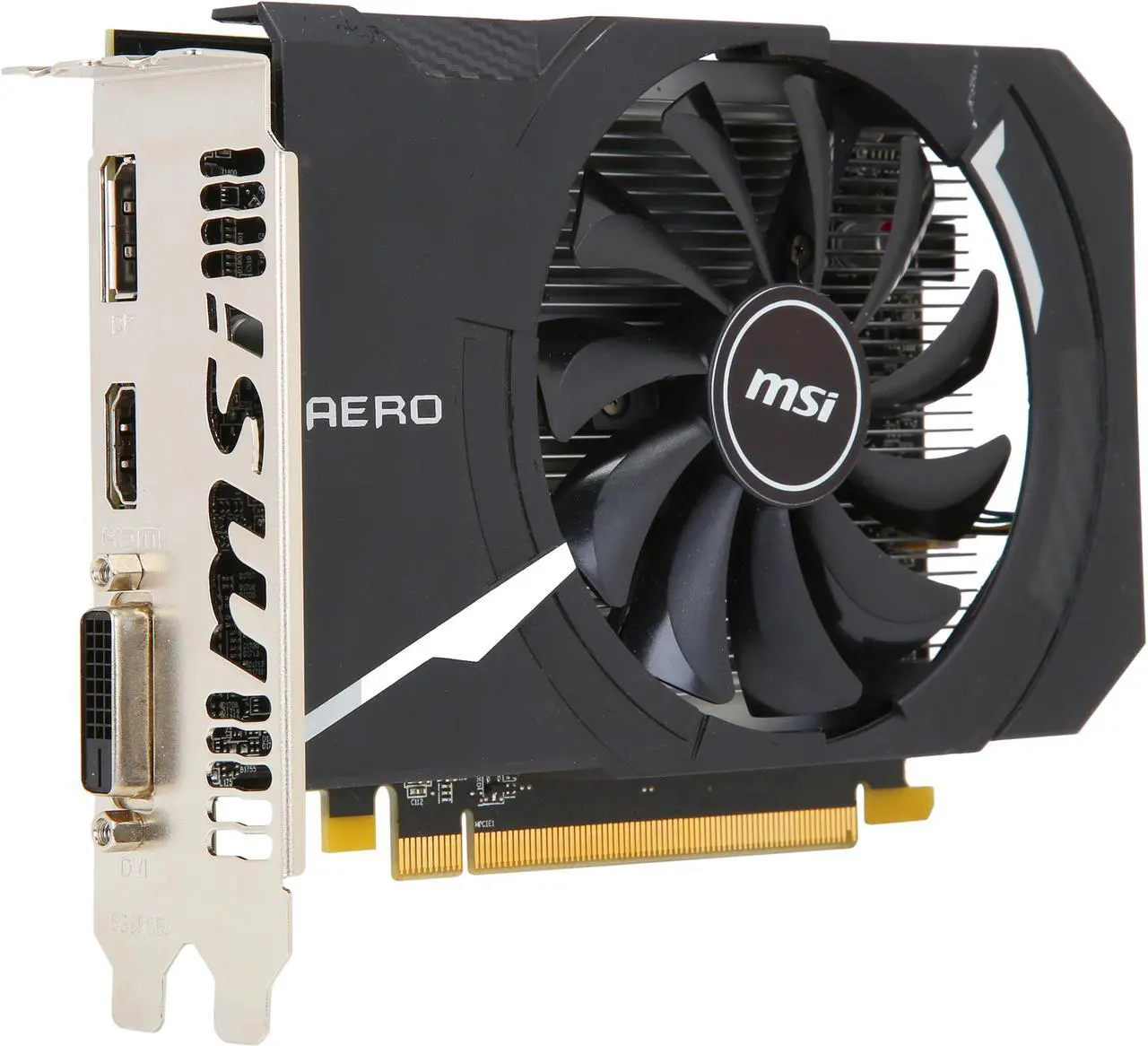 Refurbished: MSI Radeon RX 550 Graphics Card Radeon RX 550 AERO ITX 2G ...
