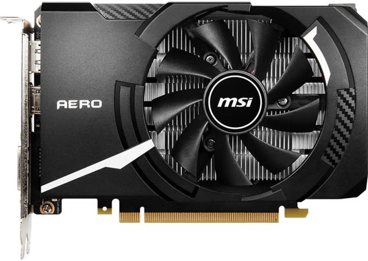 MSI GeForce GTX 1650 Graphics Card GTX 1650 D6 AERO ITX OCV1 - Newegg.com
