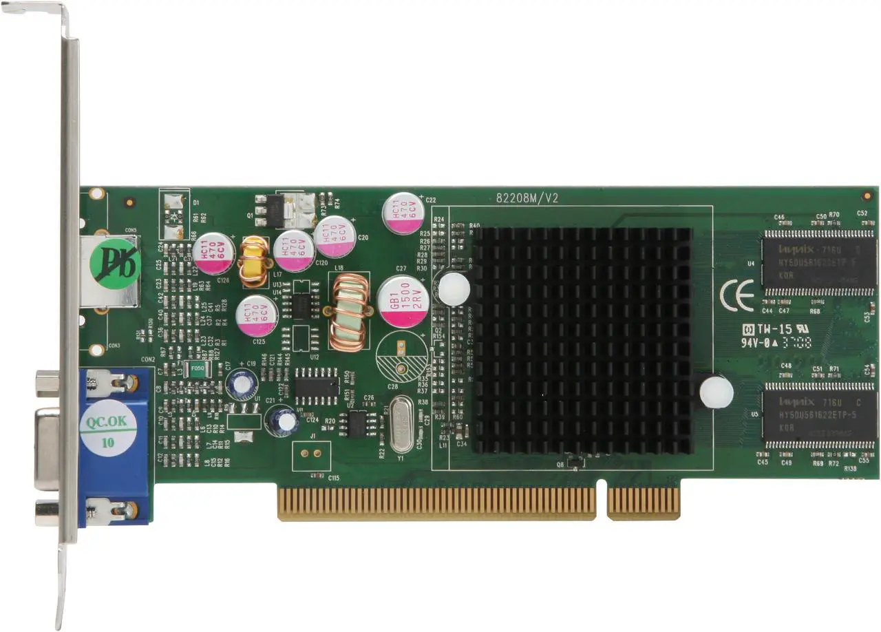 JATON GeForce MX4000 Graphics Card Video-208PCI-128Twin - Newegg.com