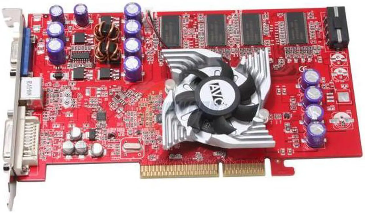 Apollo Radeon 9800PRO Graphics Card 9800PRO AGP 8X / 4X - Newegg.com
