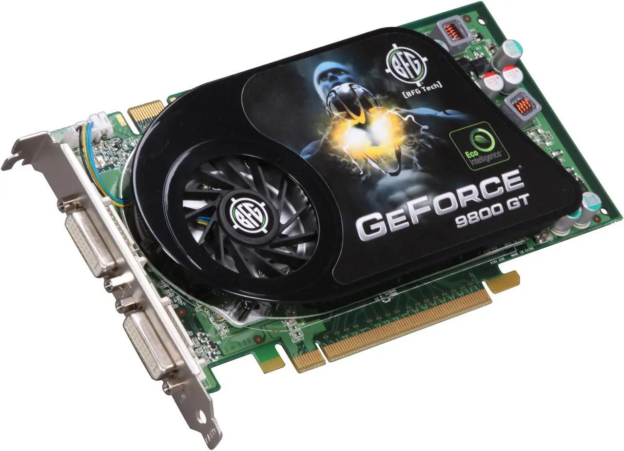 BFG Tech GeForce 9800 GT Graphics Card BFGE98512GTGE - Newegg.com