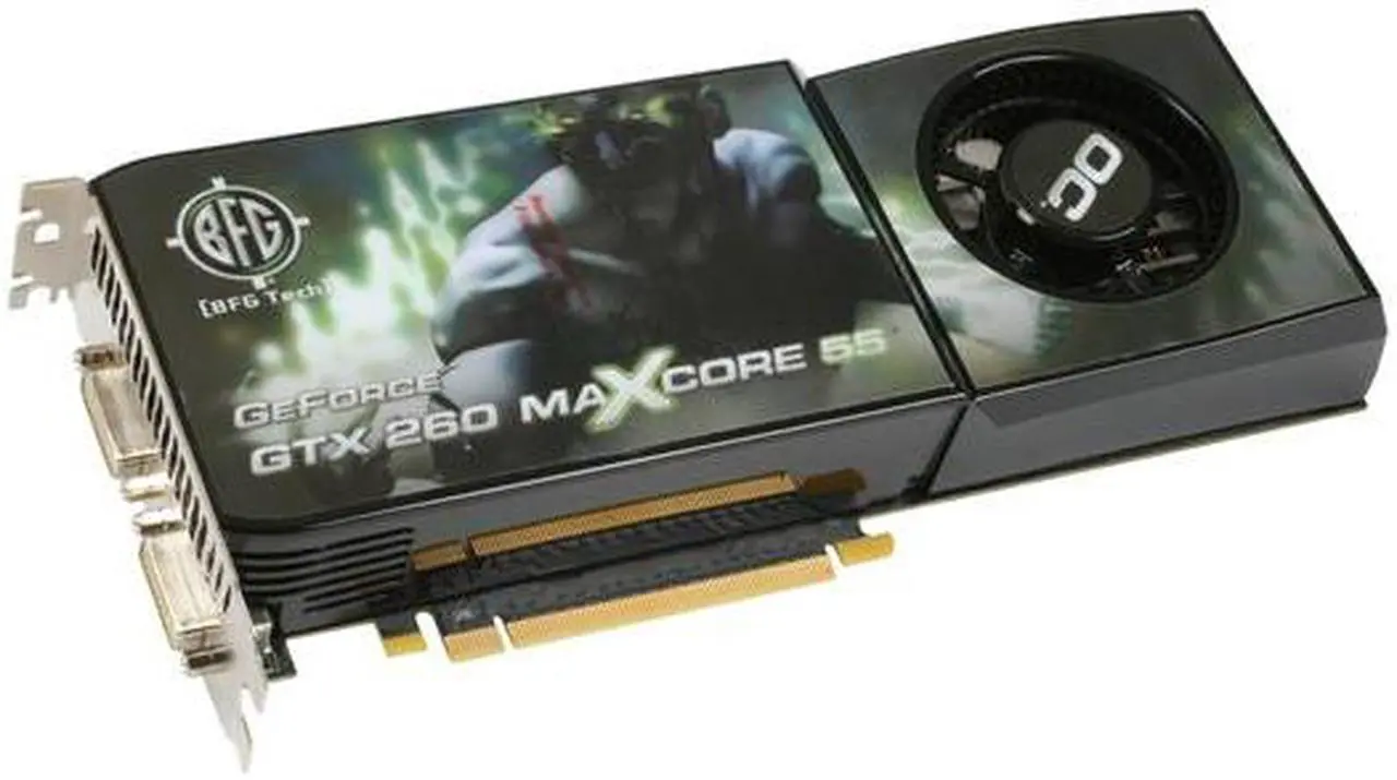 BFG Tech GeForce GTX 260 Graphics Card BFGEGTX260MC896OCDE - Newegg.com