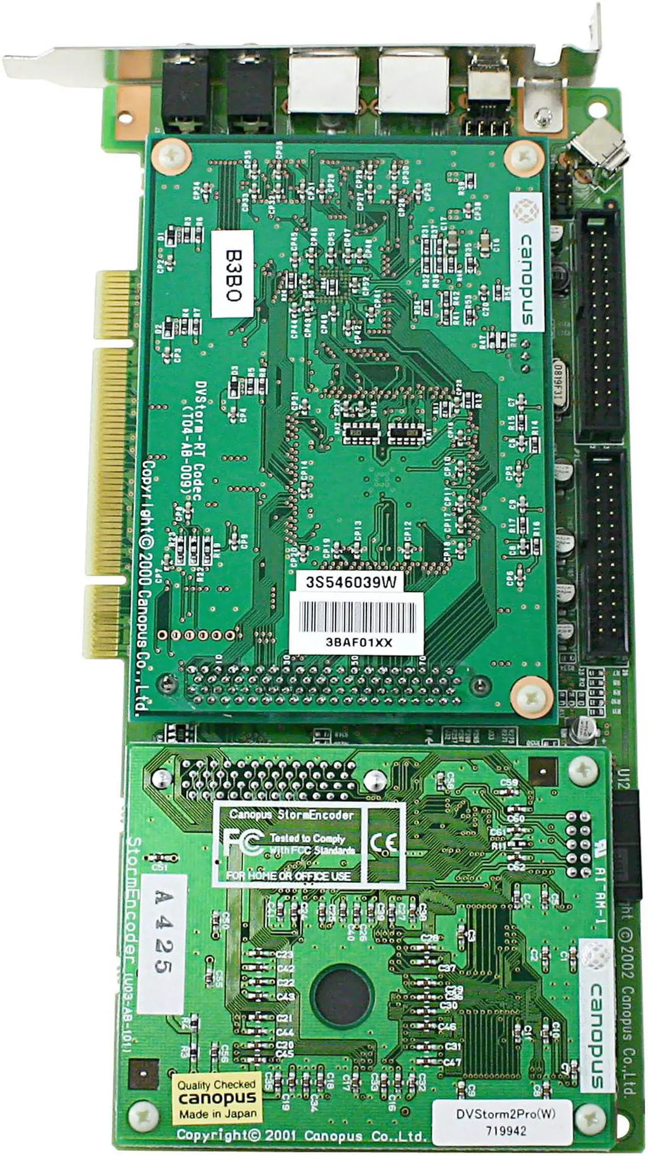 Canopus / Grass Valley Real-Time DV Editing Solution DV Storm 2 Pro - Newegg.com