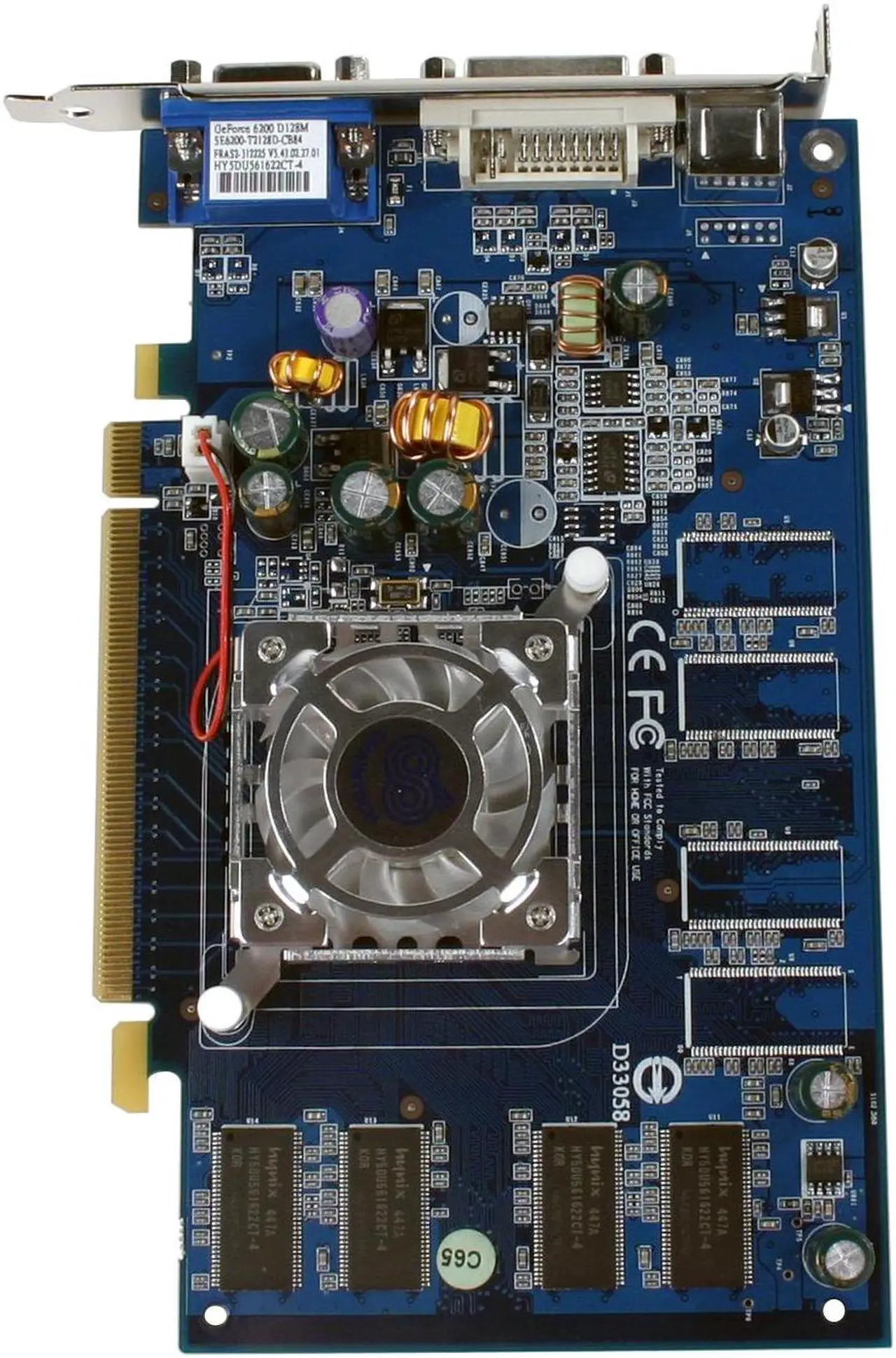 CHAINTECH GeForce 6200 Graphics Card SE6200/128 - Newegg.com